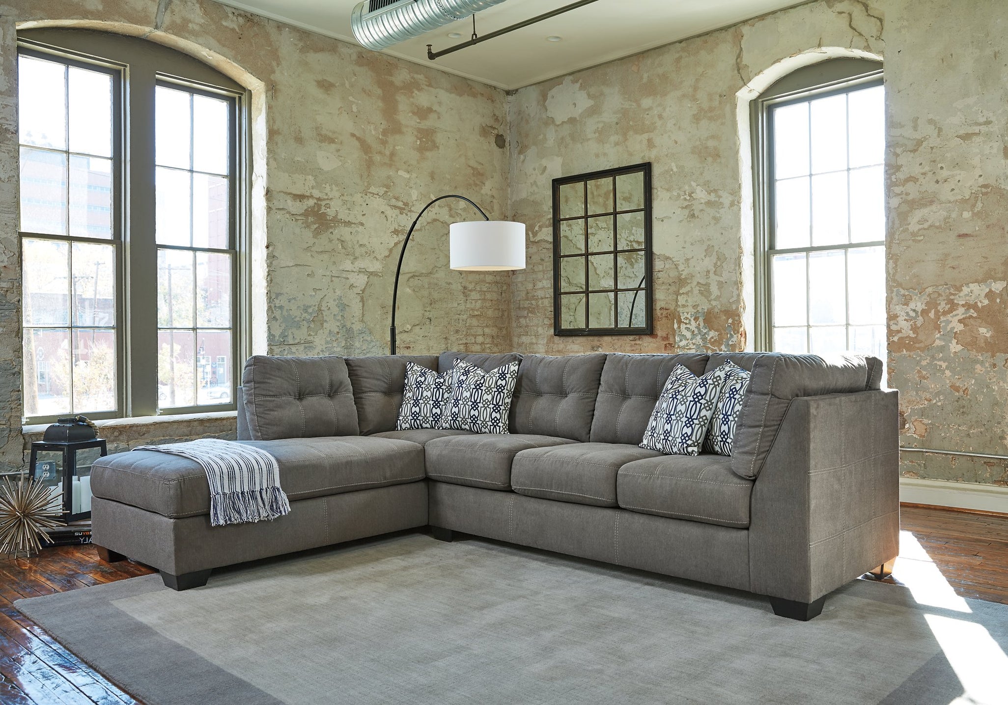 Pitkin 2-Piece Sectional with Chaise — All Weather Patio